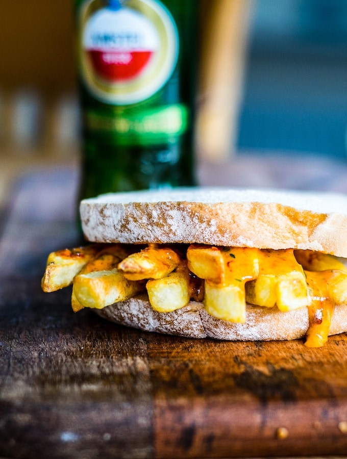 The just for adults chip butty - Fog and Feast