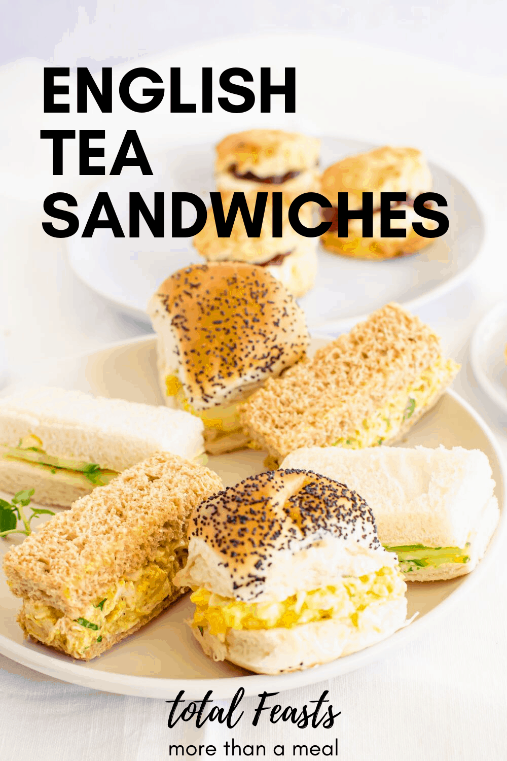 English tea sandwiches - Fog and Feast