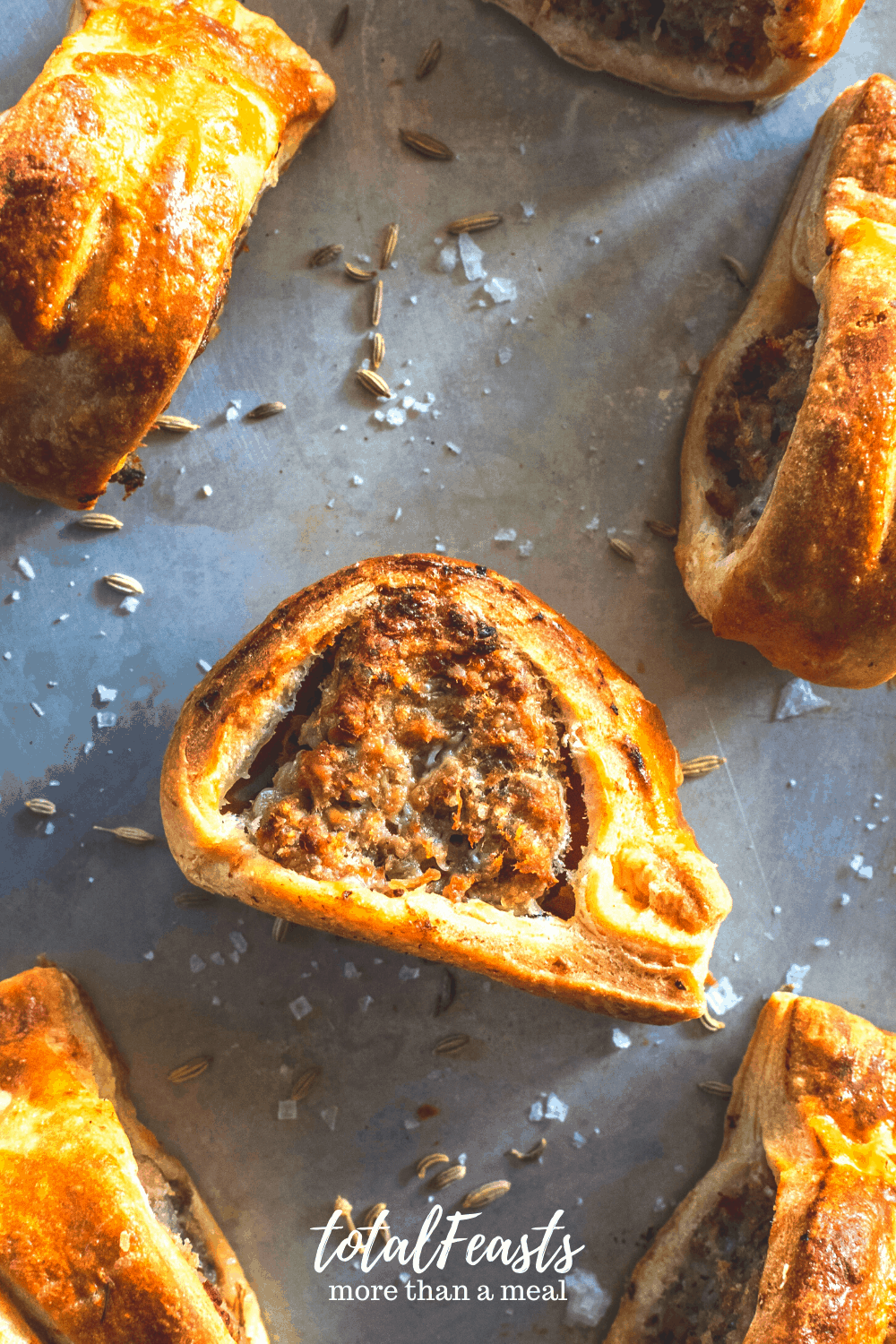 English sausage rolls - Fog and Feast