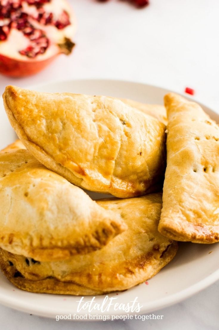 Quebecois Tourtiere hand pies {French Canadian meat pies} - Fog and Feast